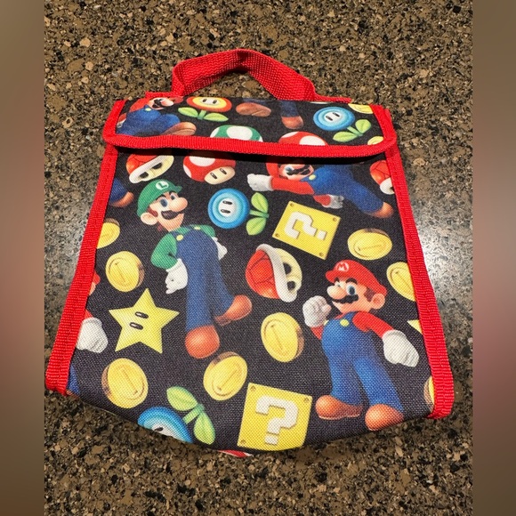 Other | Super Mario Themed Lunch Bag Not Used | Poshmark